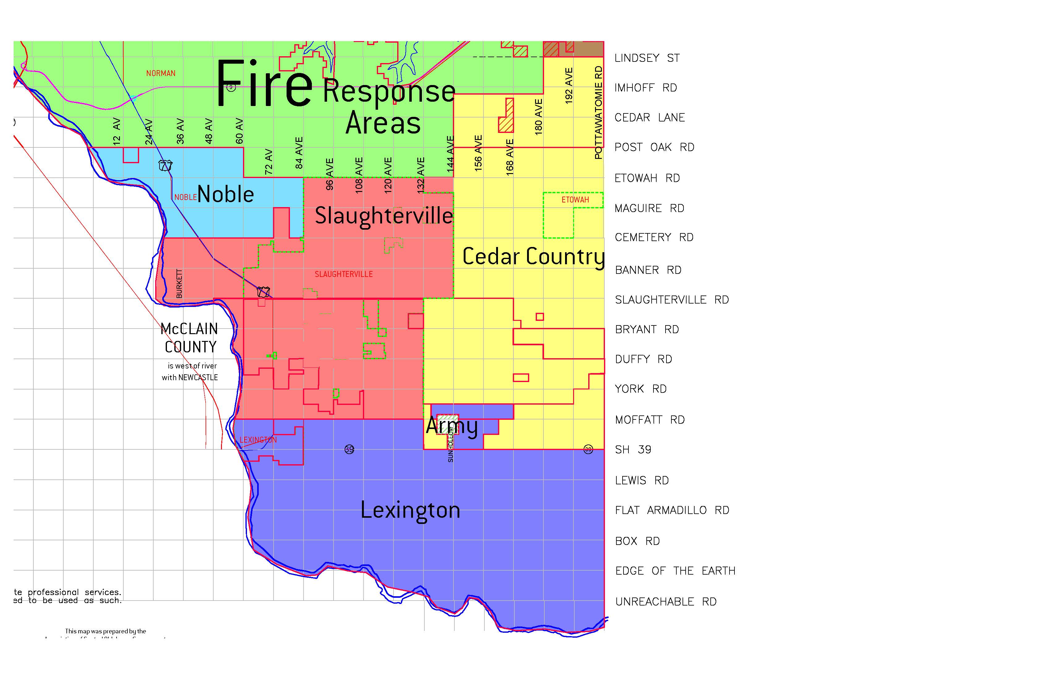 Fire District Map | Slaughterville, Oklahoma