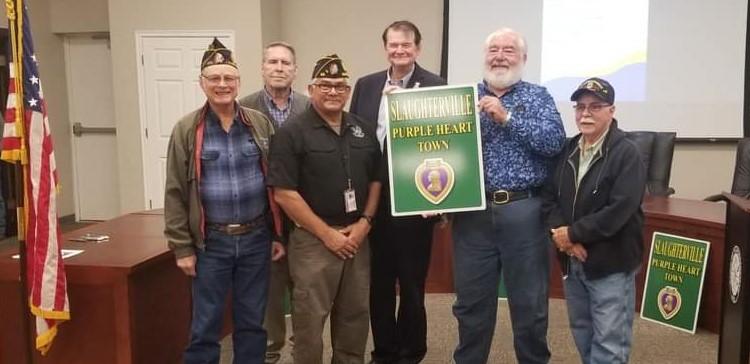 Slaughterville a Purple Heart Town | Slaughterville, Oklahoma